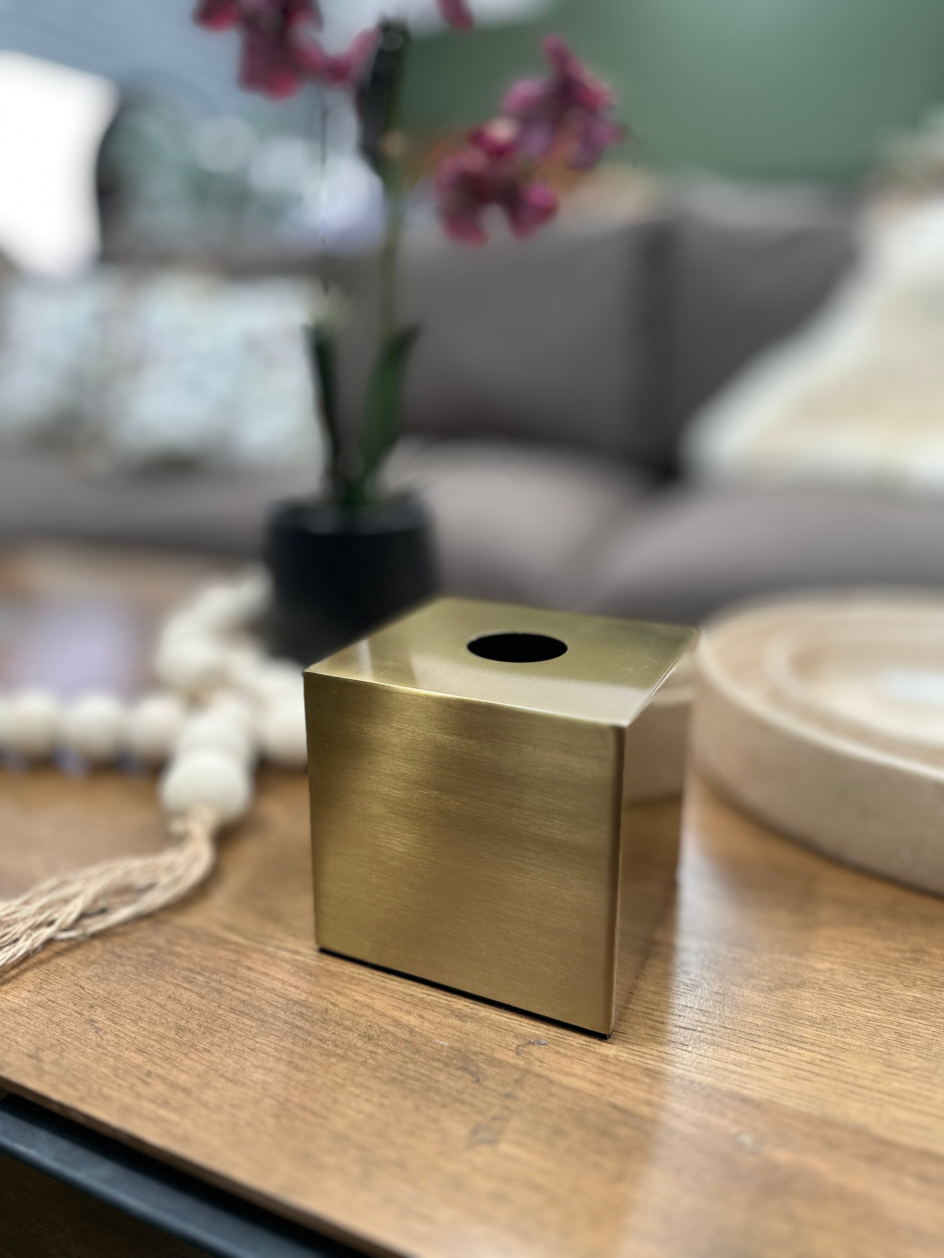 Luxe Square Tissue Box – Furniture Tree